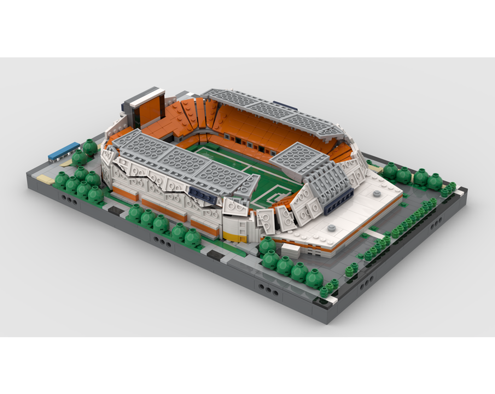 LEGO MOC Shell Energy Stadium by iambriguy | Rebrickable - Build with LEGO