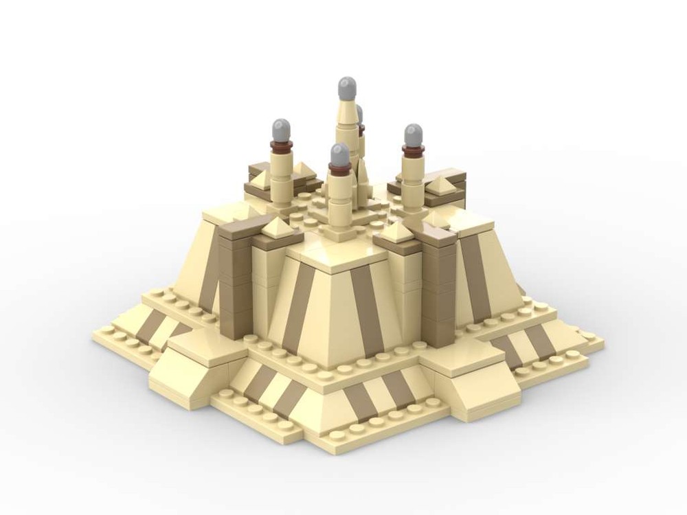 LEGO MOC Jedi Temple by glaberdeenbrickfigs | Rebrickable - Build with LEGO