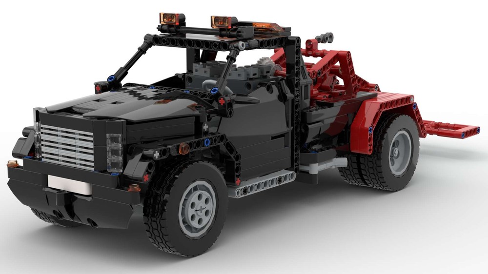 LEGO MOC 9395 rc MOD (Power Functions) by Stinkwell Exhaust Creations ...