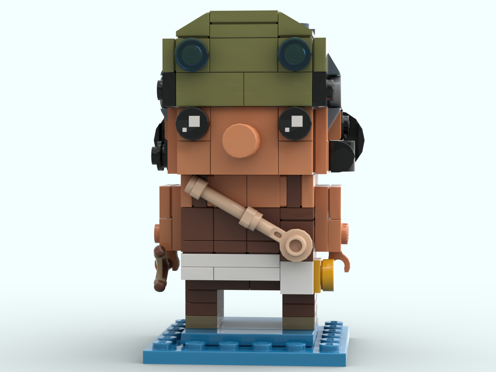 LEGO MOC Usopp - ONE PIECE Brickheadz by AnimeBricks4 | Rebrickable ...