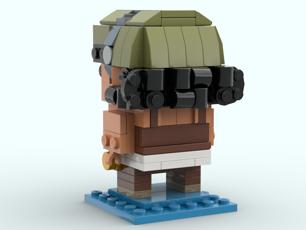 Lego Moc Usopp One Piece Brickheadz By Animebricks4 Rebrickable