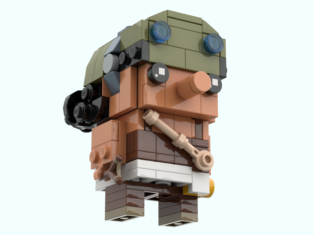 Lego Moc Usopp One Piece Brickheadz By Animebricks4 Rebrickable