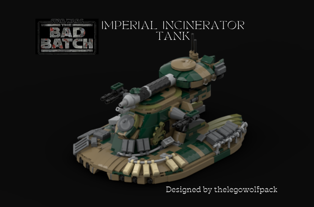 LEGO MOC Imperial incinerator tank by thelegowolfpack | Rebrickable ...