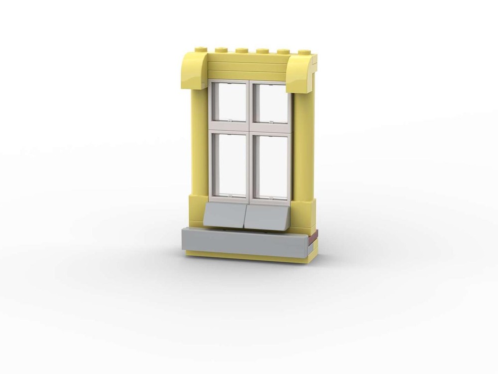 LEGO MOC Simple Window Design by MolesMocs | Rebrickable - Build with LEGO