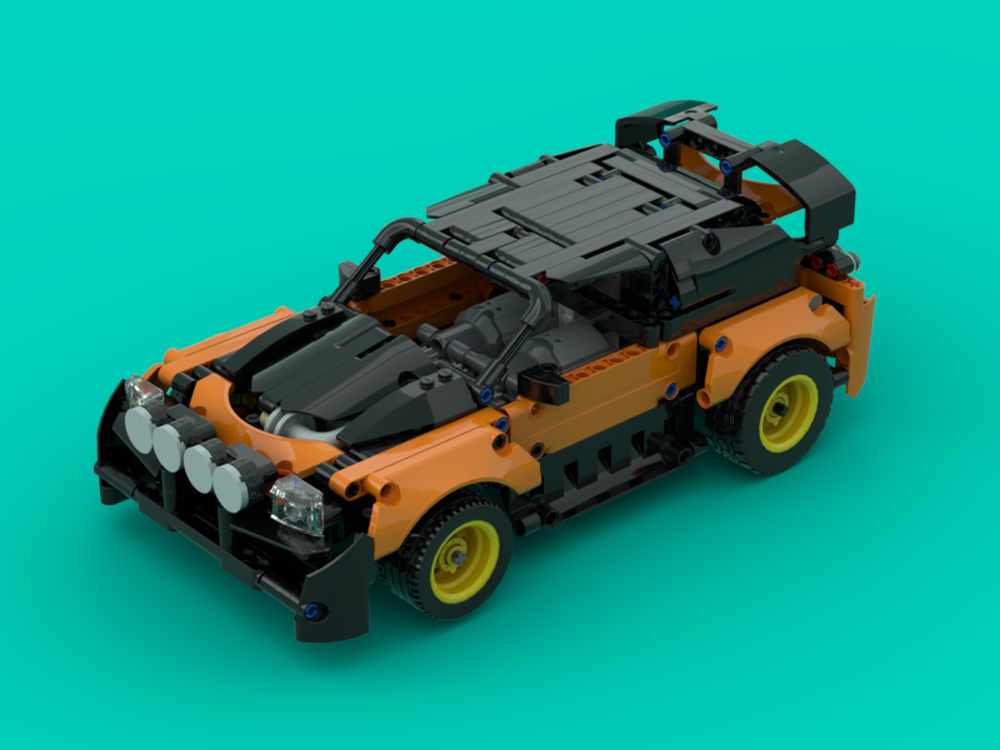 LEGO MOC 42109 RC RWD Top Gear Rally Car by loriswave | Rebrickable ...