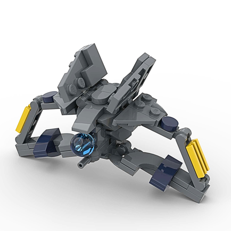 LEGO MOC Umbaran Starfighter 74-pieces Small Scale Build by SafeBrickz ...