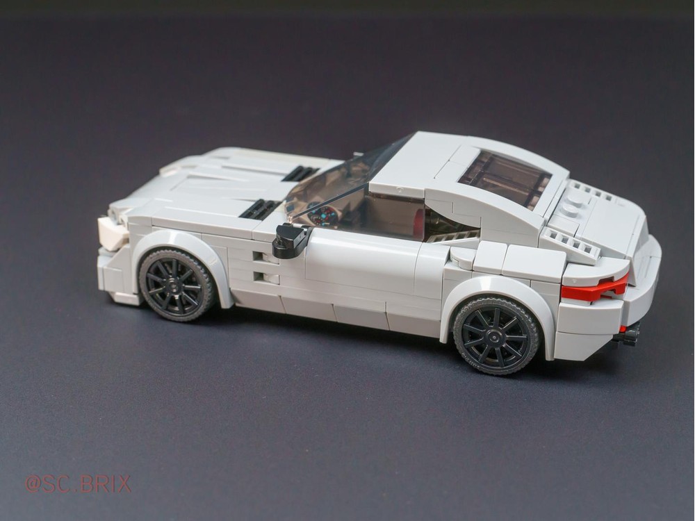 Lego Moc Mercedes Amg Gts By Scbrix Rebrickable Build With Lego