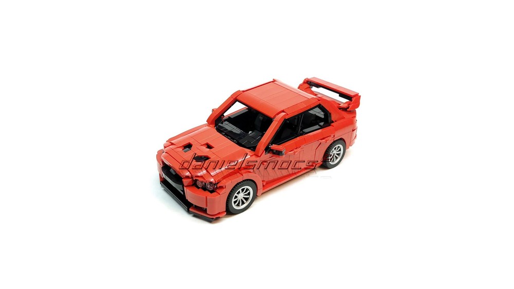 LEGO MOC Mitsubishi Lancer Evo X by danielsmocs | Rebrickable - Build ...