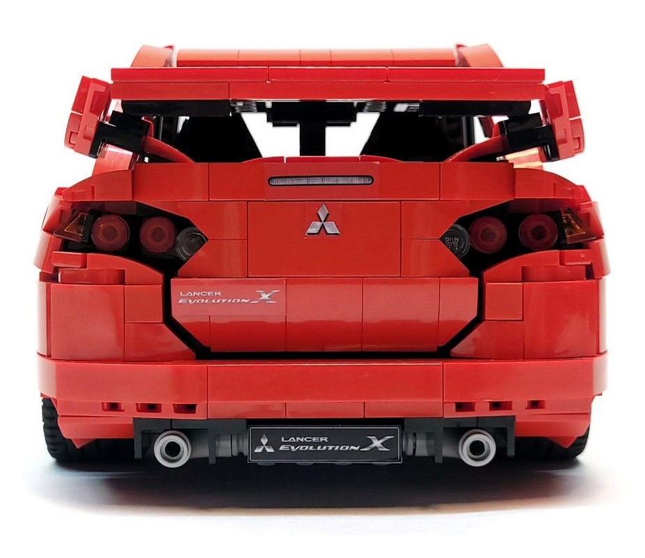 LEGO MOC Mitsubishi Lancer Evo X by danielsmocs | Rebrickable - Build ...