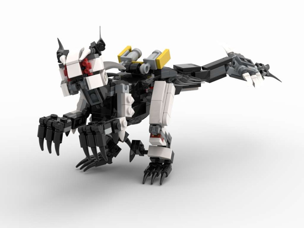 LEGO MOC Clawstrider and Apex Clawstrider from Horizon Forbidden West ...