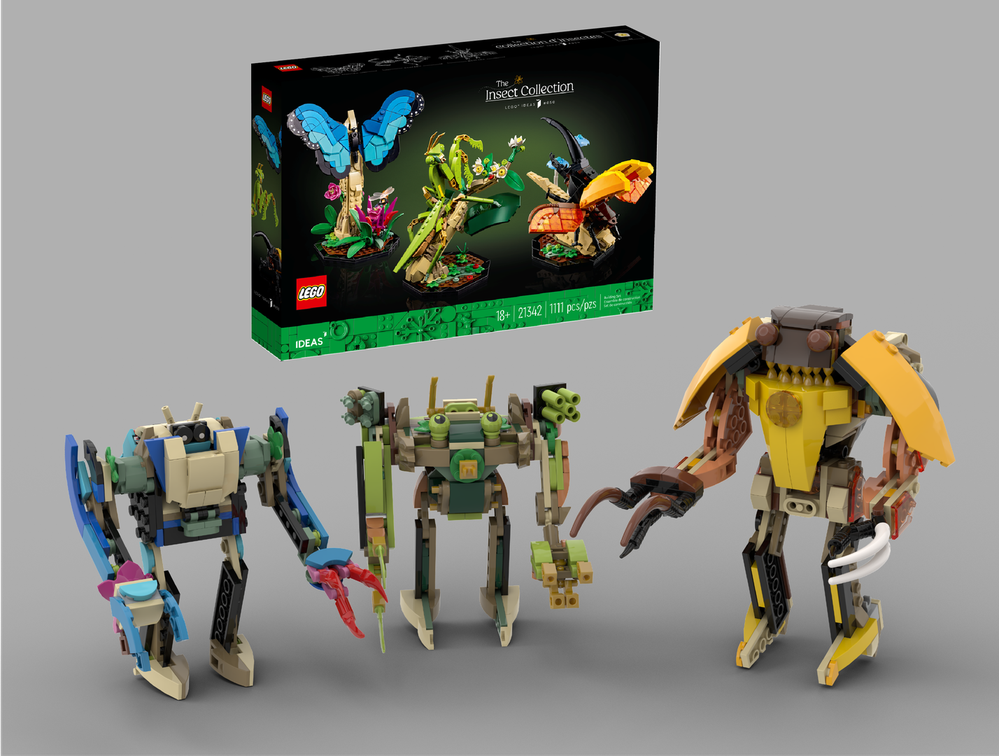 LEGO MOC Insect Collection Mech Suits by eric_nunya | Rebrickable ...