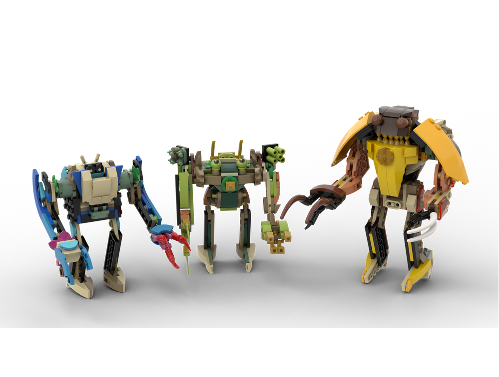 LEGO MOC Insect Collection Mech Suits by eric_nunya | Rebrickable ...