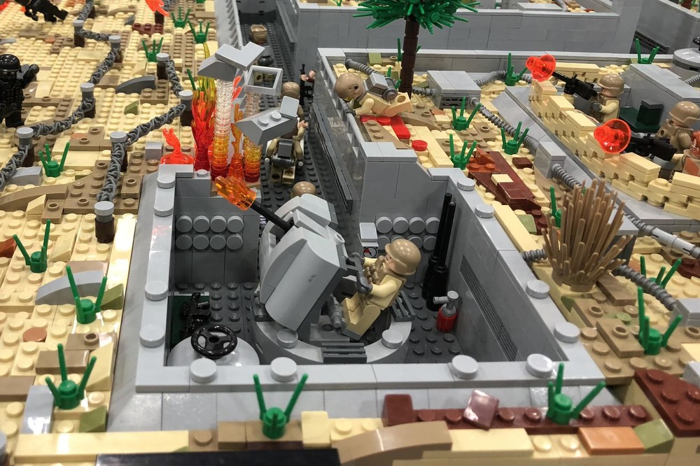 LEGO MOC Bunker Anti-Personal Machine Gun by Camobricktape ...