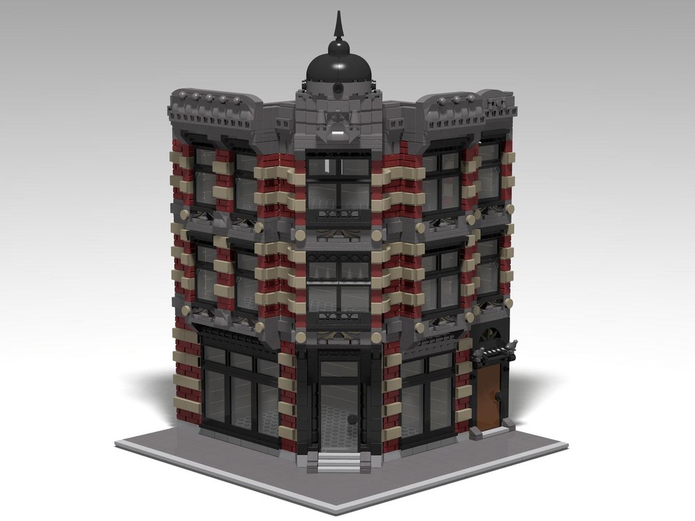LEGO MOC Cozy Corner Modular Building by michaelbaek | Rebrickable ...