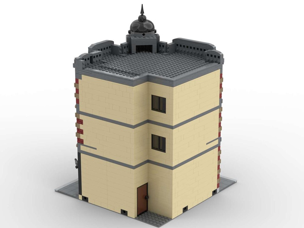 Lego Moc Cozy Corner Modular Building By Michaelbaek Rebrickable