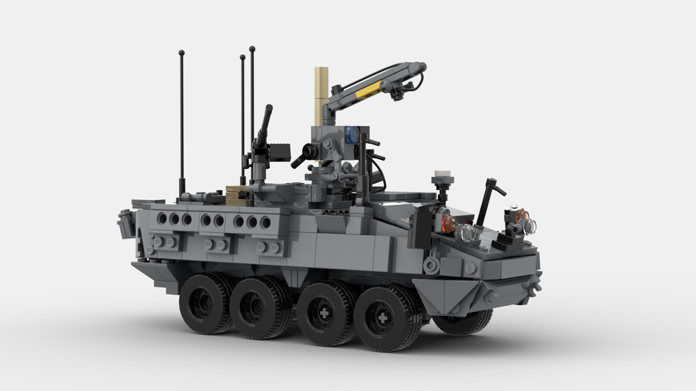 LEGO MOC M1251A1 Fire Support Vehicle DVHA1 | US Army Target ...