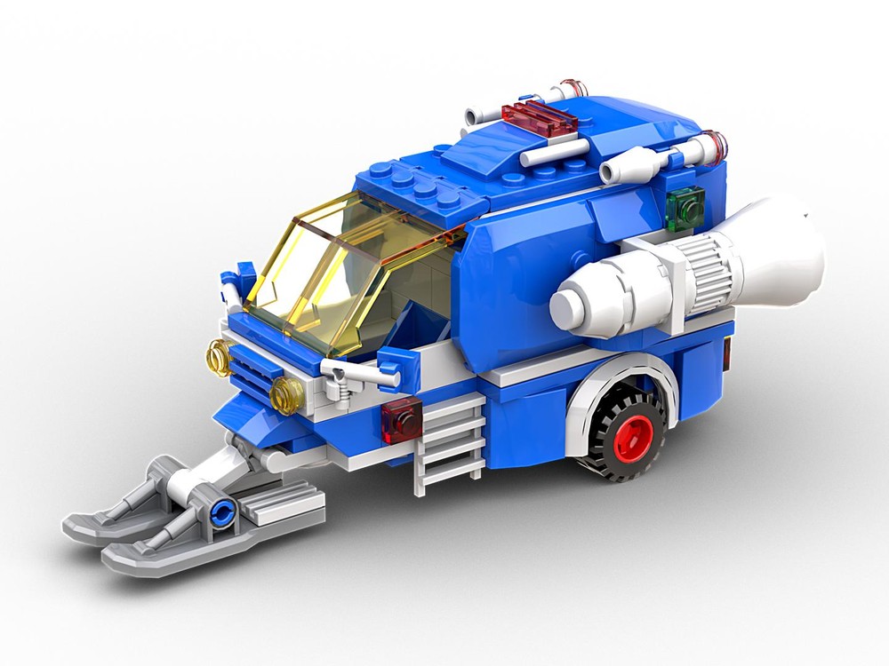 LEGO MOC Ape Speed Transporter by sdrnet | Rebrickable - Build with LEGO