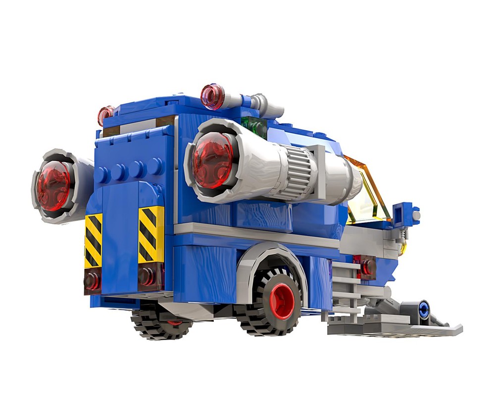 LEGO MOC Ape Speed Transporter by sdrnet | Rebrickable - Build with LEGO