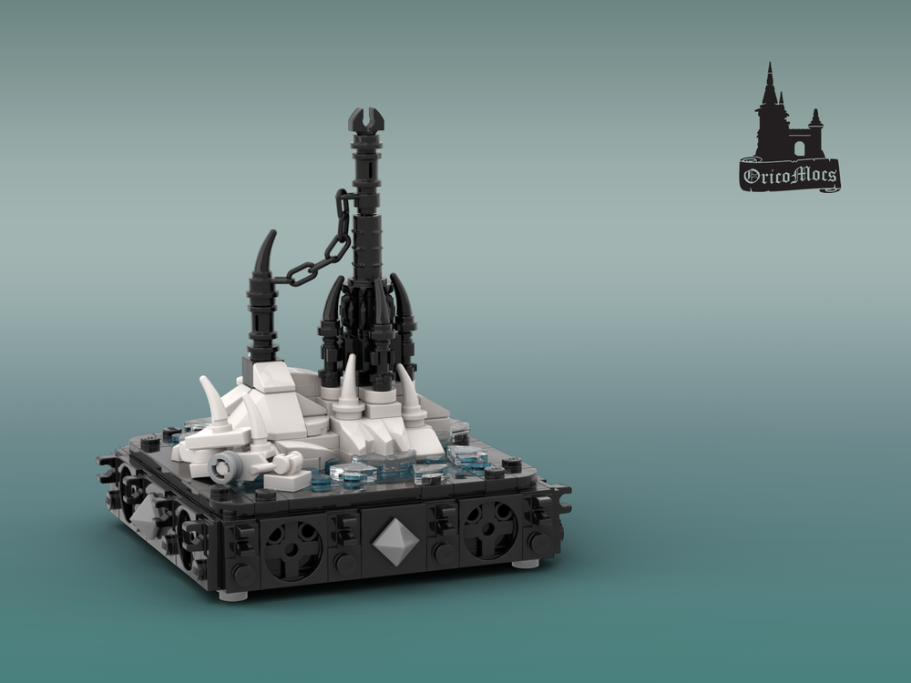 LEGO MOC Sar'Geth: Dark Tower by OricoMocs | Rebrickable - Build with LEGO