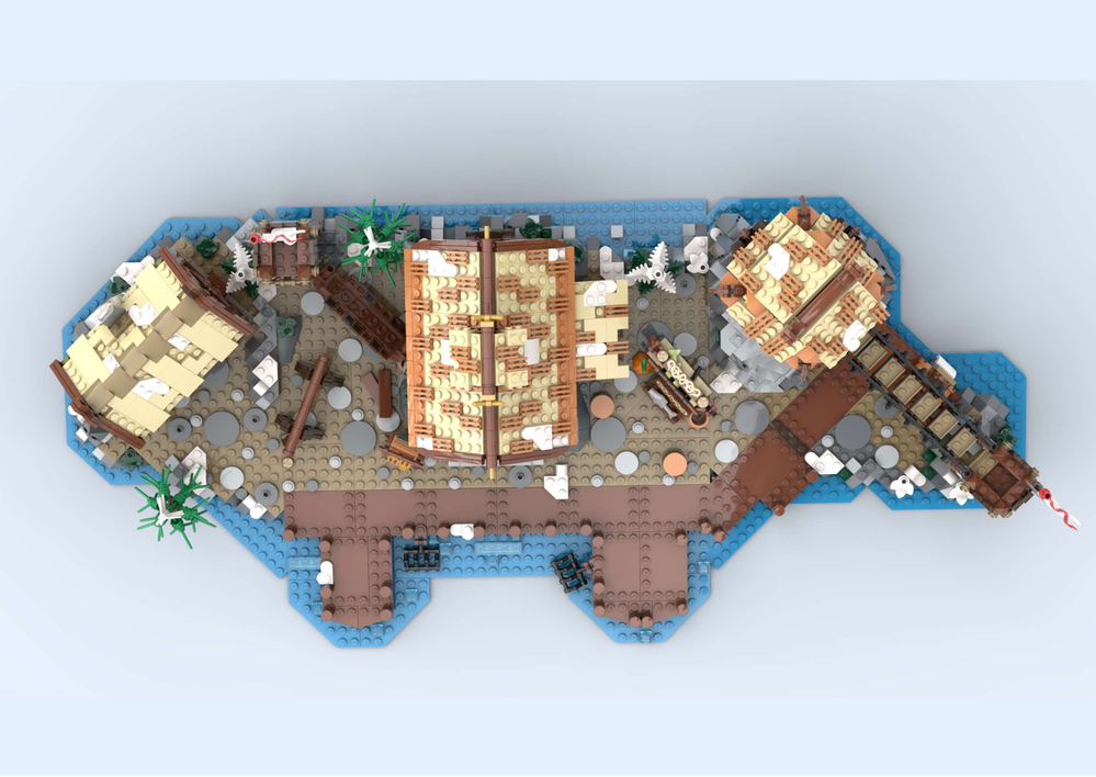 LEGO MOC Viking Village Expansion by lux.bricks | Rebrickable - Build ...
