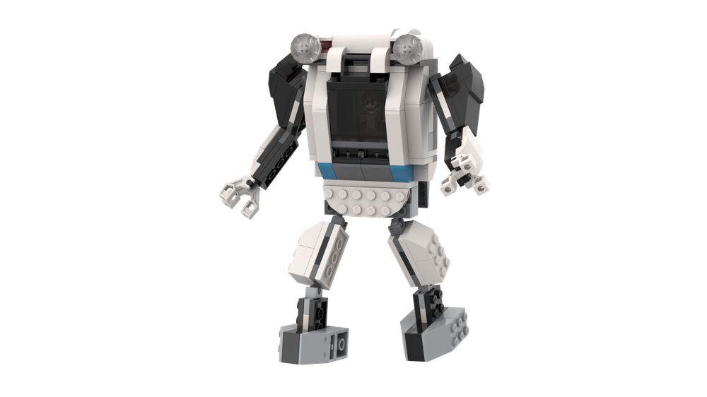 LEGO MOC Articulated Mega Robot by bloco_de_ideias | Rebrickable ...
