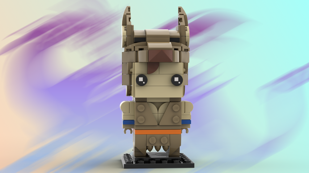 LEGO MOC-162306 Bartz Klauser (FFV) - Berserker Job - Brickheadz by ...