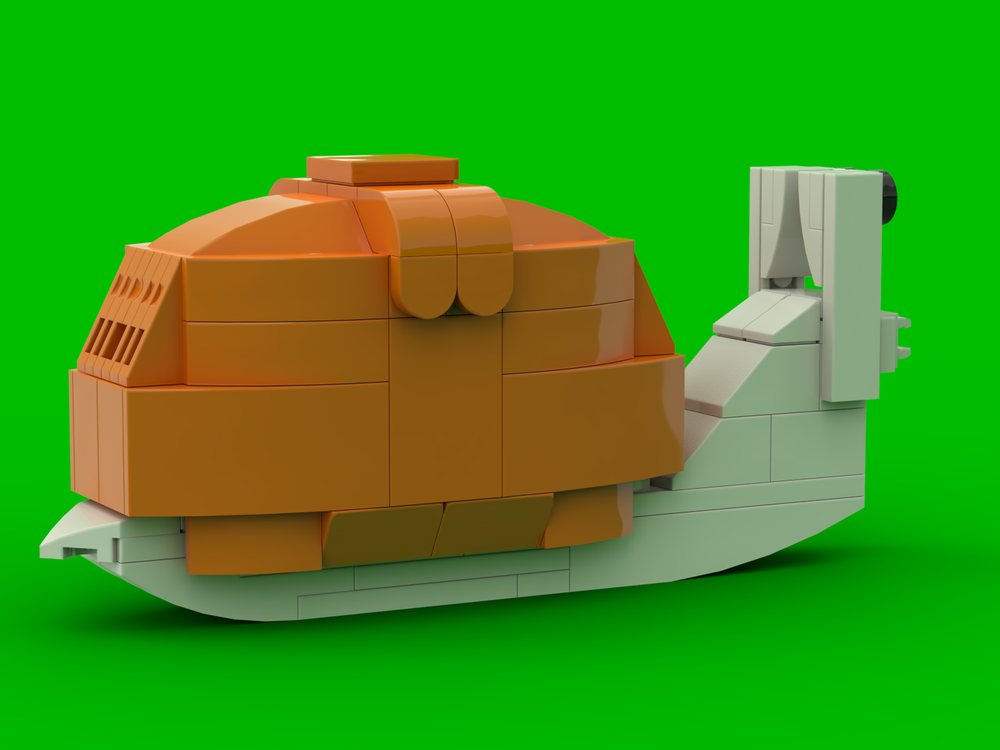 LEGO MOC 31129 - Majestic Snail by Stoeptegel | Rebrickable - Build ...