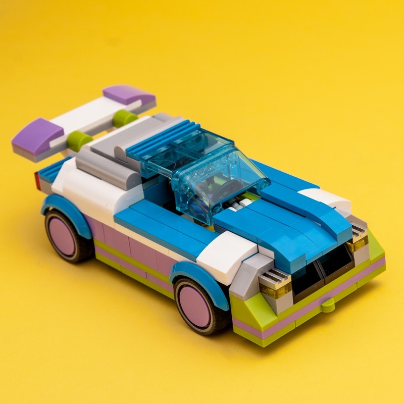 LEGO MOC 41749 Fast Car by Keep On Bricking | Rebrickable - Build with LEGO