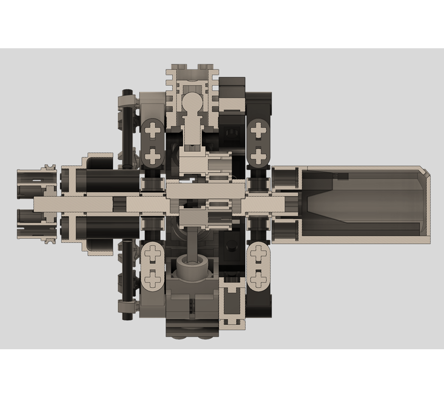 LEGO MOC 7 Cylinder Radial Engine (small) by WPNGLS | Rebrickable ...