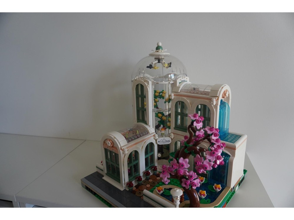 Lego Moc Modular Botanical Garden By Tommetallica Rebrickable Build
