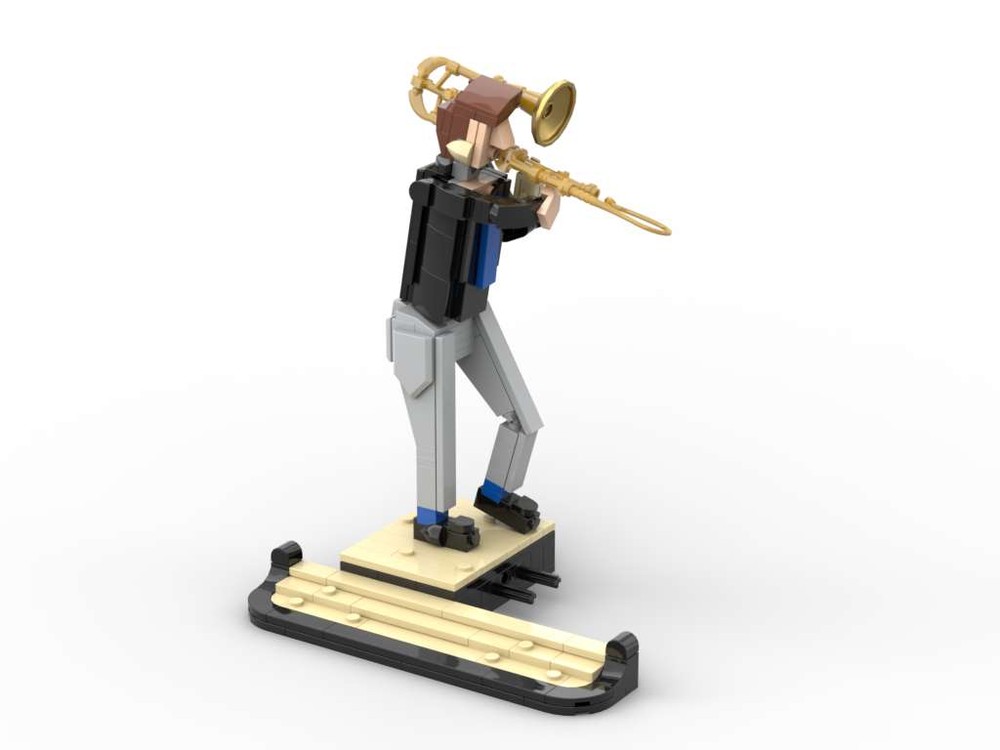 LEGO MOC Trombone Player - Jazz Quartet Addition by Chricki ...