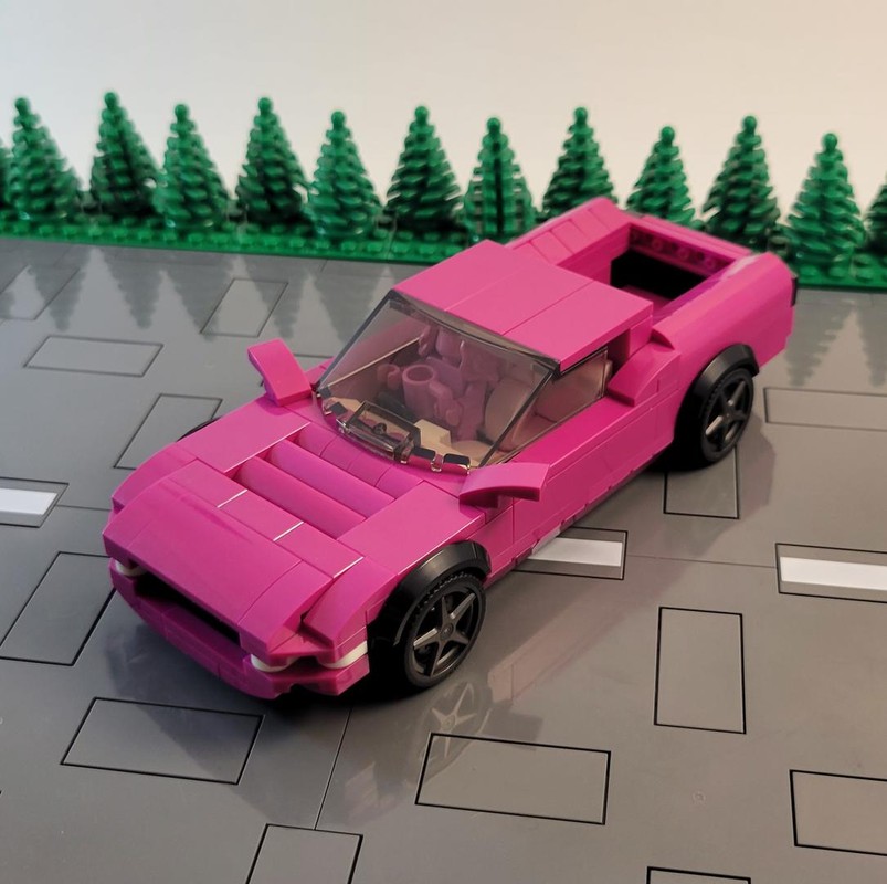 LEGO MOC Magenta Mirage by Brick_Lizard | Rebrickable - Build with LEGO