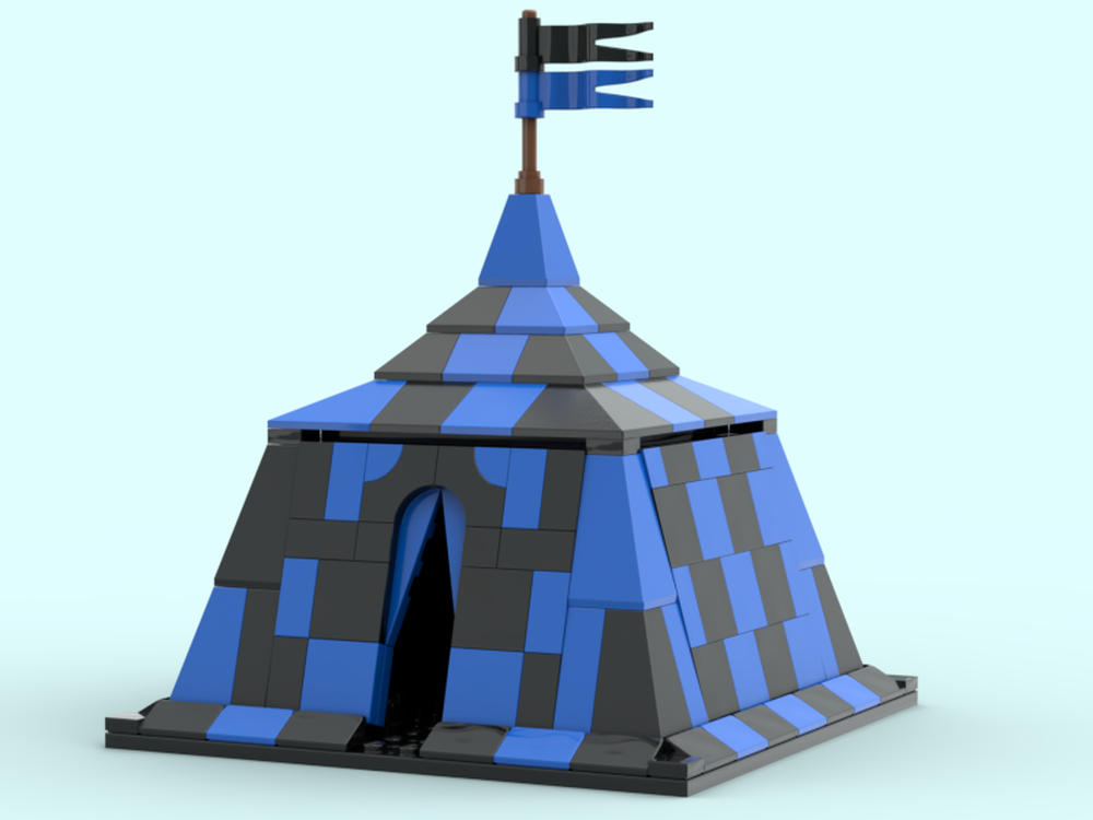 LEGO MOC Black Falcon Sergeant's Tent by Castle_Builder | Rebrickable ...