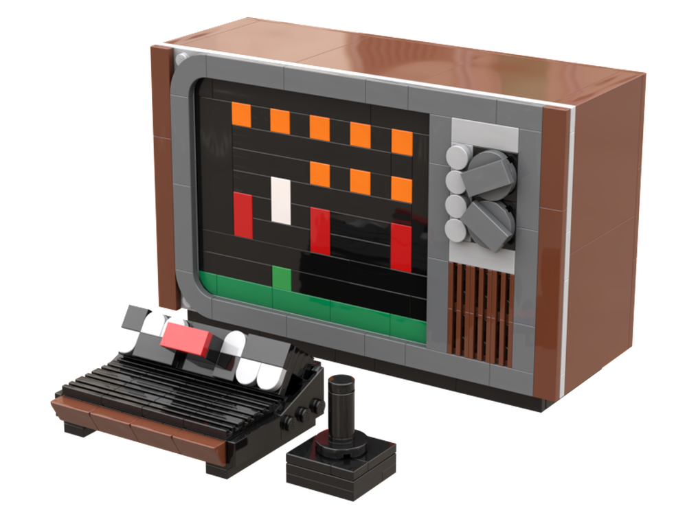 LEGO MOC Atari 2600 by AntOrman | Rebrickable - Build with LEGO