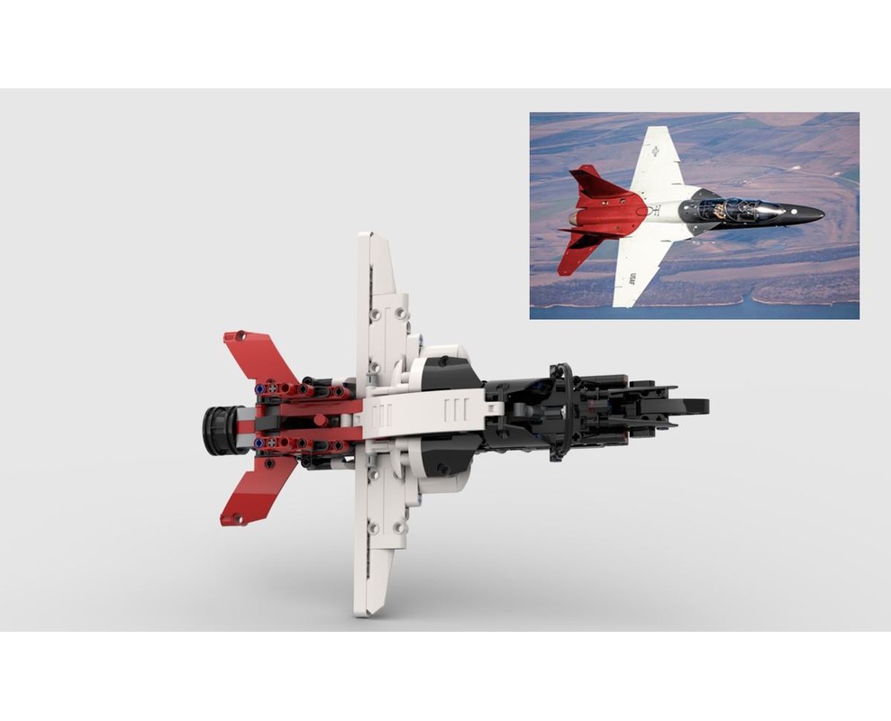LEGO MOC T-7A Red Hawk | 42137 Alternate Build by AeroAndy ...