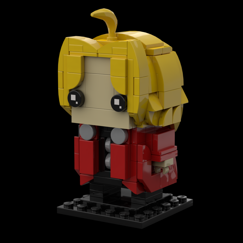 LEGO MOC Fullmetal Alchemist: Edward "Ed" Elric Brickheadz by BlueTorn ...