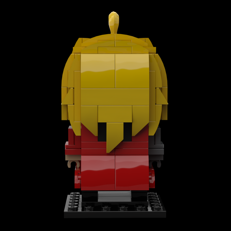 LEGO MOC Fullmetal Alchemist: Edward "Ed" Elric Brickheadz by BlueTorn ...