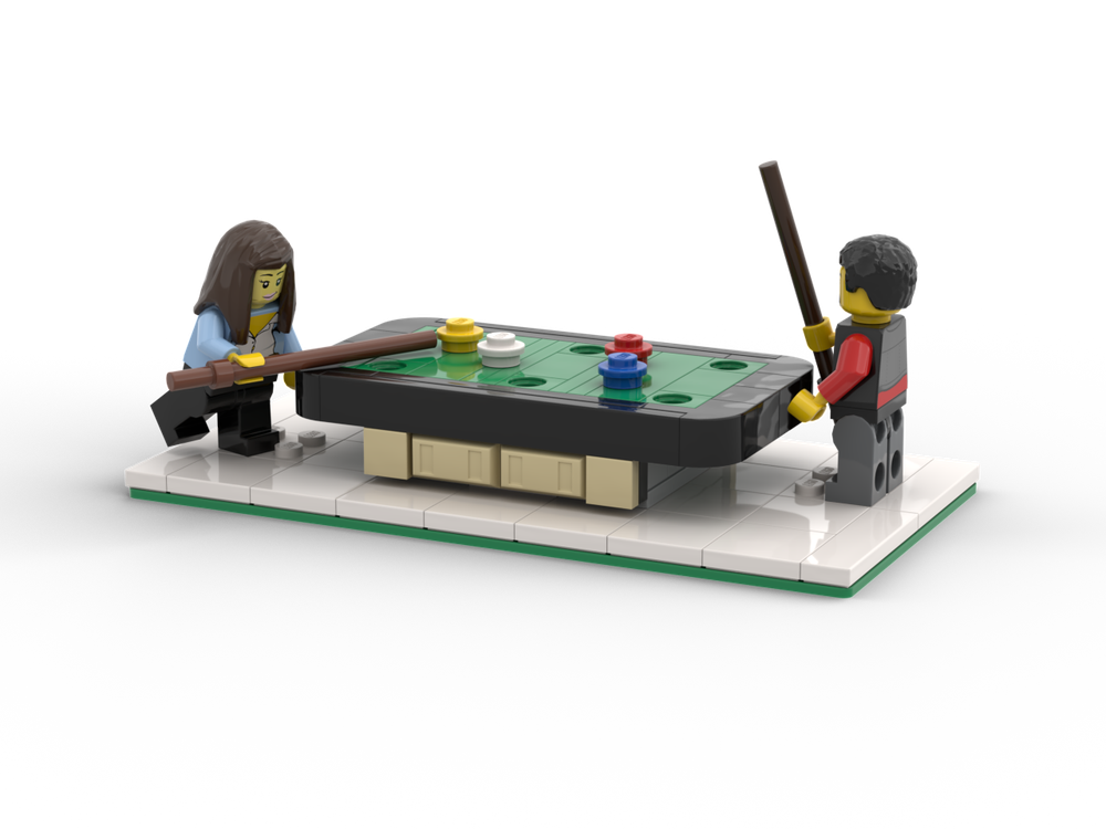 LEGO MOC Pool Table by Tavernellos | Rebrickable - Build with LEGO