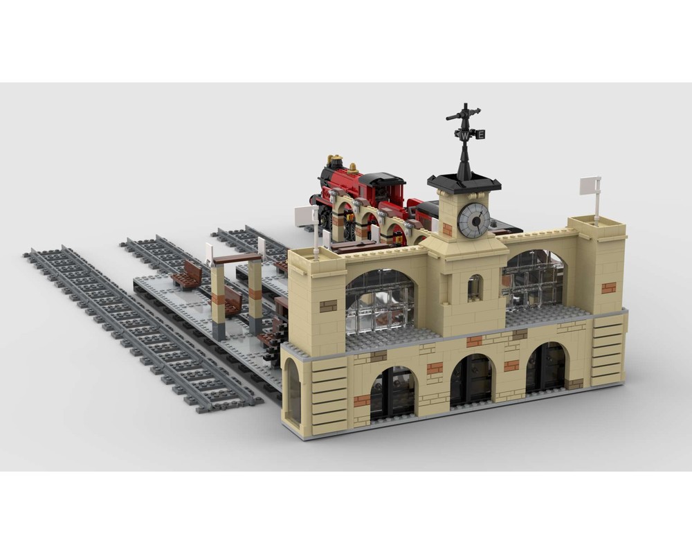 LEGO MOC King's Cross Station by traico7 | Rebrickable - Build with LEGO