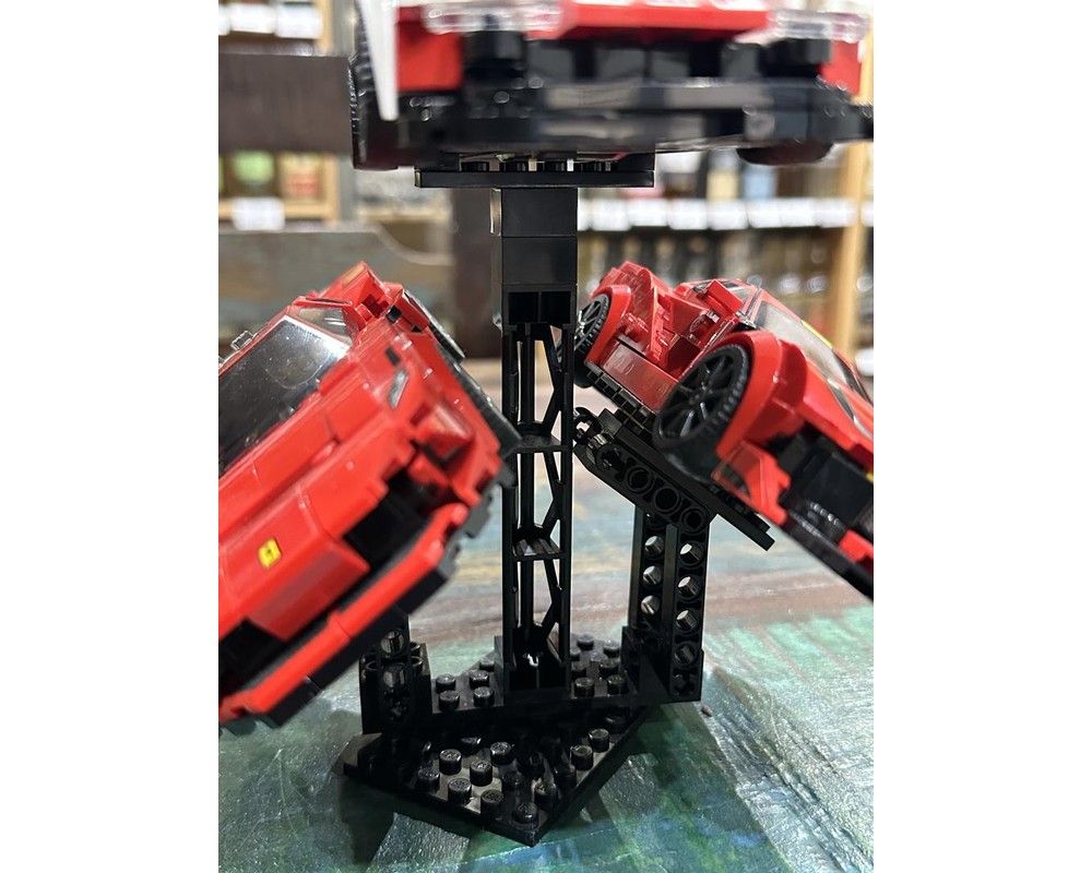 LEGO MOC Rotating Stand for 3 Cars by TheWhiskyGuy | Rebrickable ...