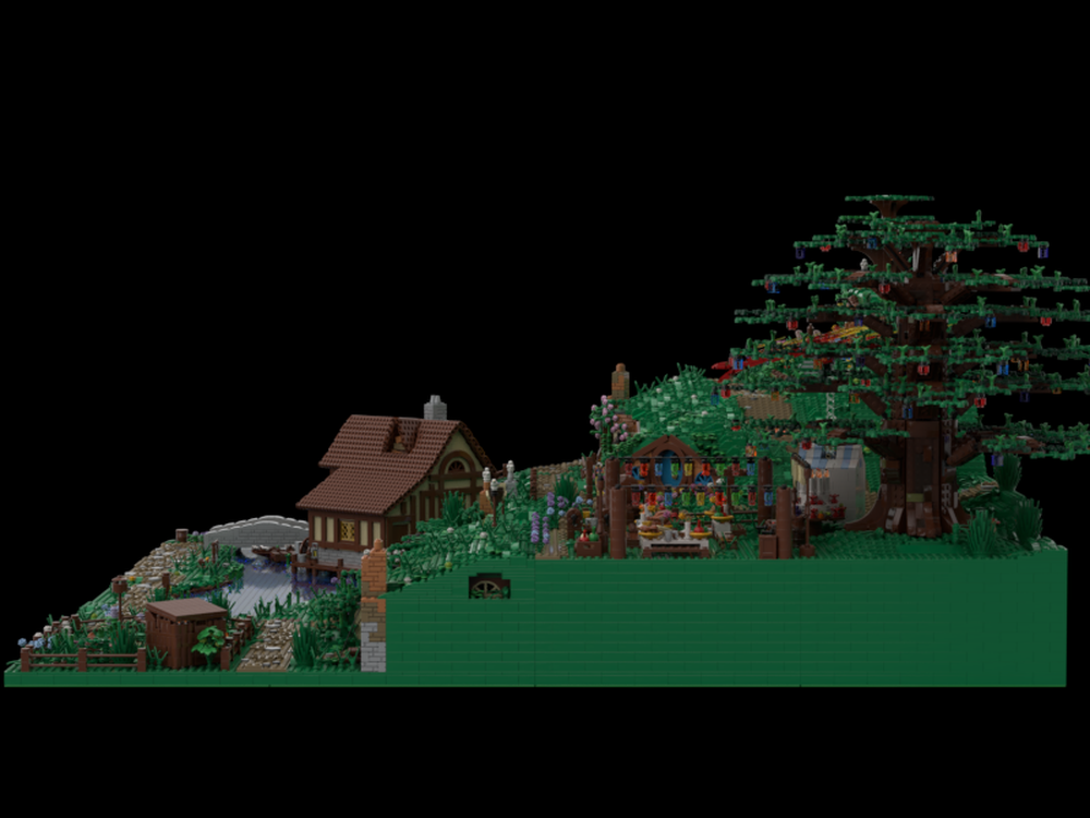LEGO MOC Hobbiton Bundle - ALL sections by 03janedoe | Rebrickable ...