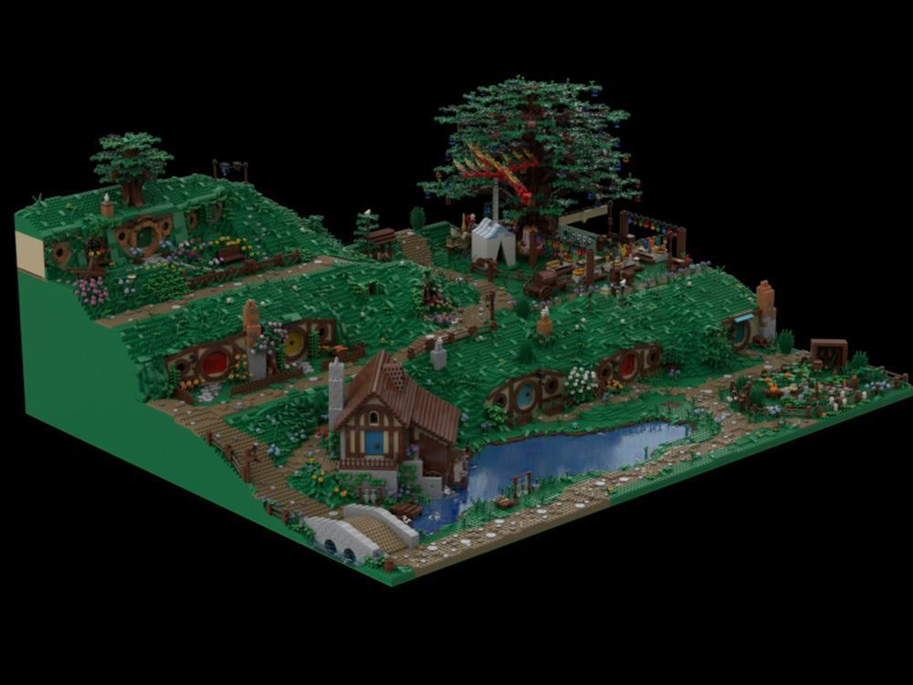 LEGO MOC Hobbiton Bundle - ALL sections by 03janedoe | Rebrickable ...