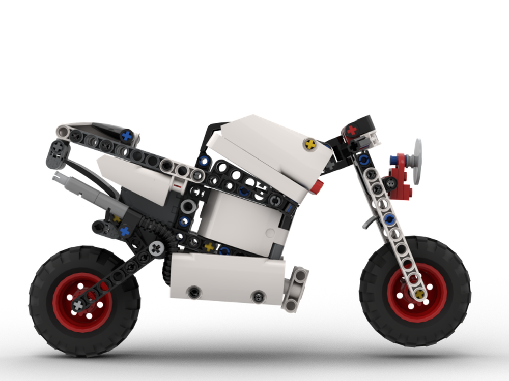 Lego Moc 42150 Motorbike By Hoppepe Rebrickable Build With Lego