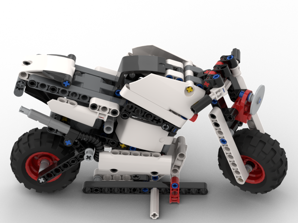 Lego Moc 42150 Motorbike By Hoppepe Rebrickable Build With Lego