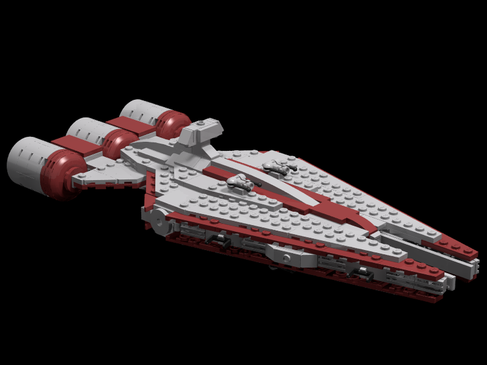 Lego Moc Arquitens Class Cruiser Ucs Venator Scale By Hiddenphantom