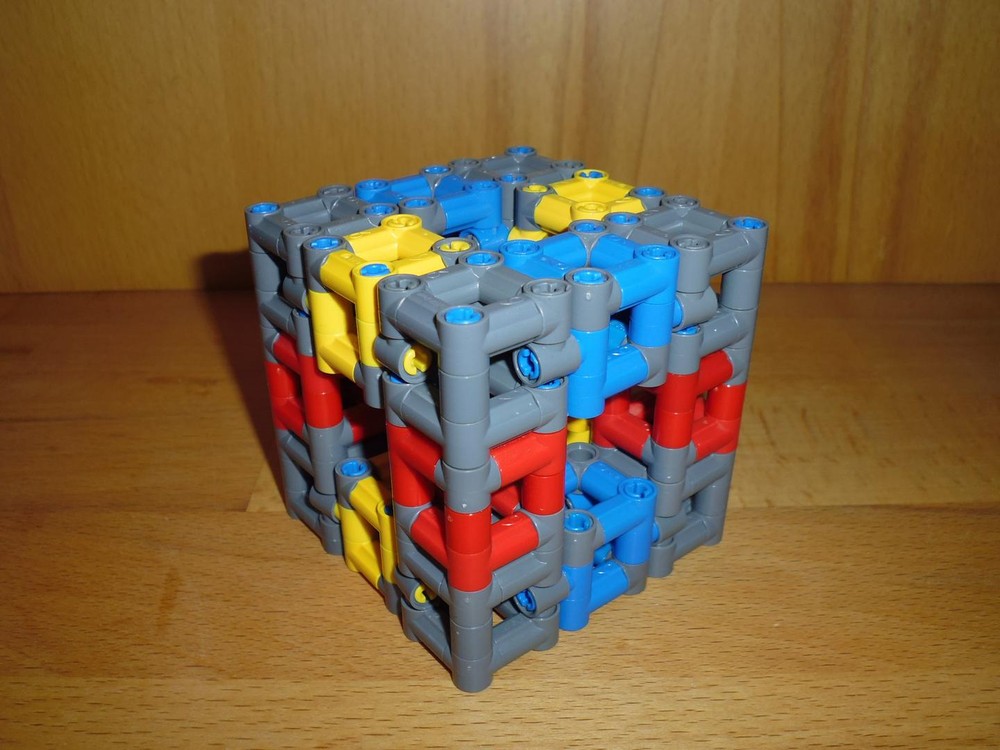 LEGO MOC Modular Menger Sponge by Stef234 | Rebrickable - Build with LEGO