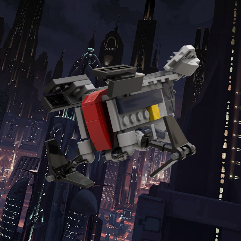 LEGO MOC Micro Coruscant Guard Police Gunship by Dewottboi45 ...