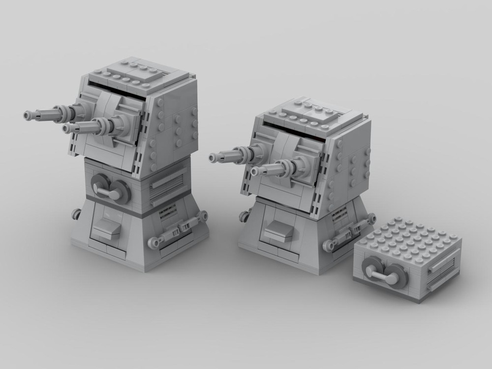 LEGO MOC Imperial Turret Cannon by RenjiFranz | Rebrickable - Build ...