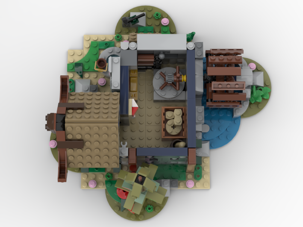 LEGO MOC 31120 - Medieval Watermill by MIJbricks | Rebrickable - Build ...