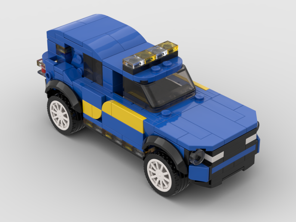LEGO MOC Security Ford Bronco Sport by NJDesign | Rebrickable - Build ...